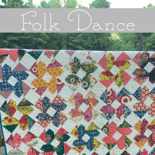 Folk Dance Quilt Pattern - Etsy