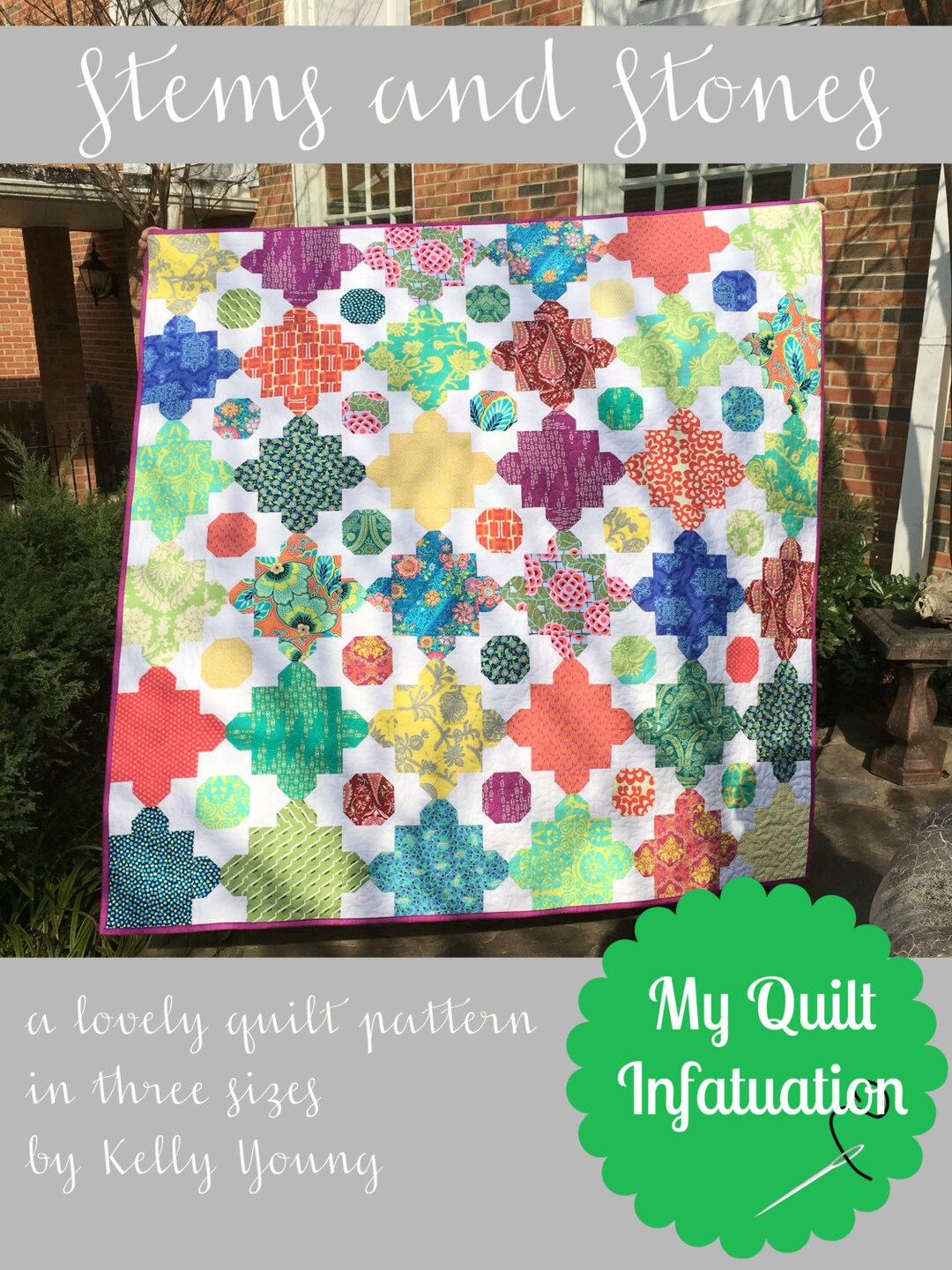 Stems and Stones Quilt Pattern - Etsy