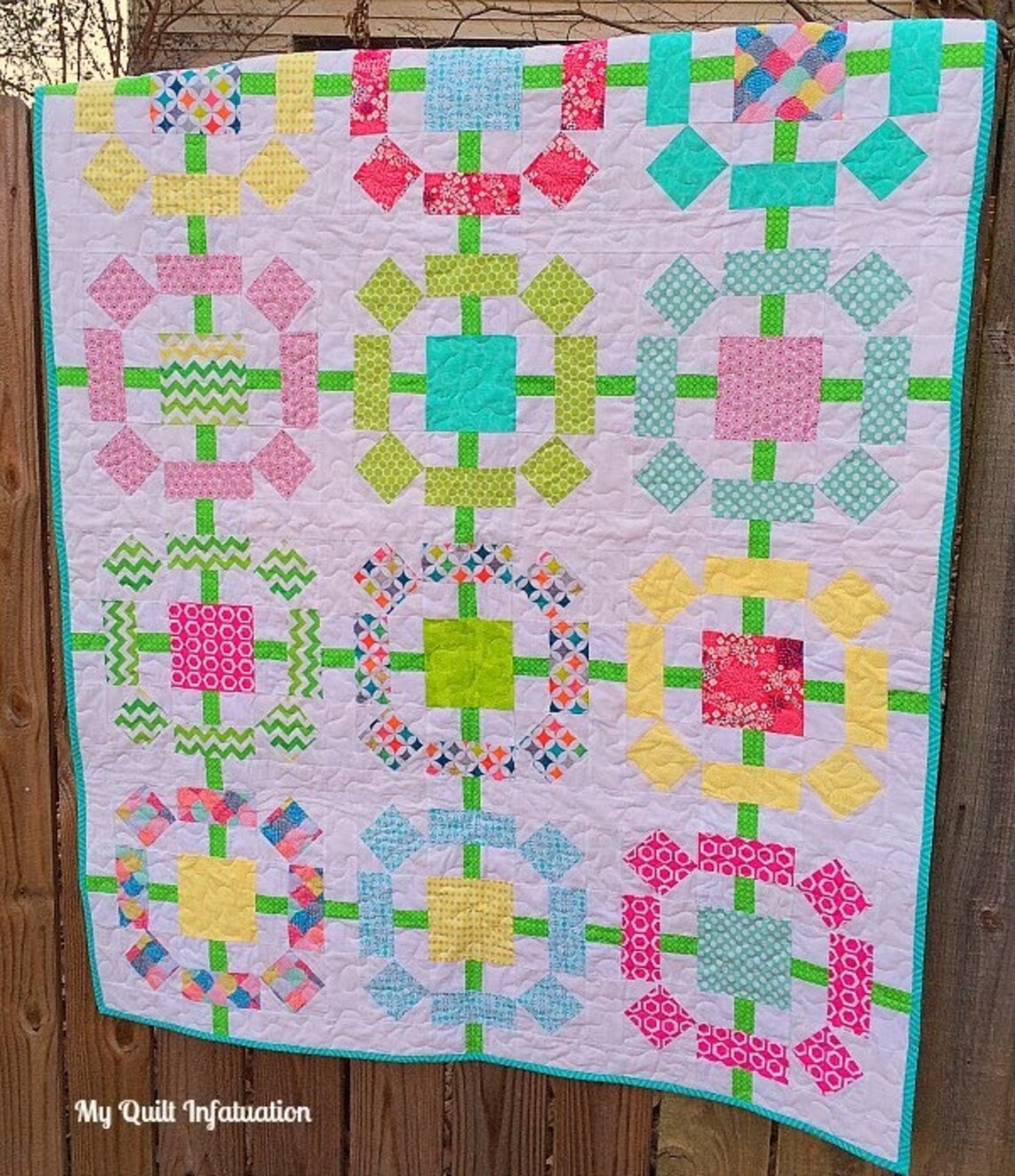 Gyroscope Quilt Pattern - Etsy
