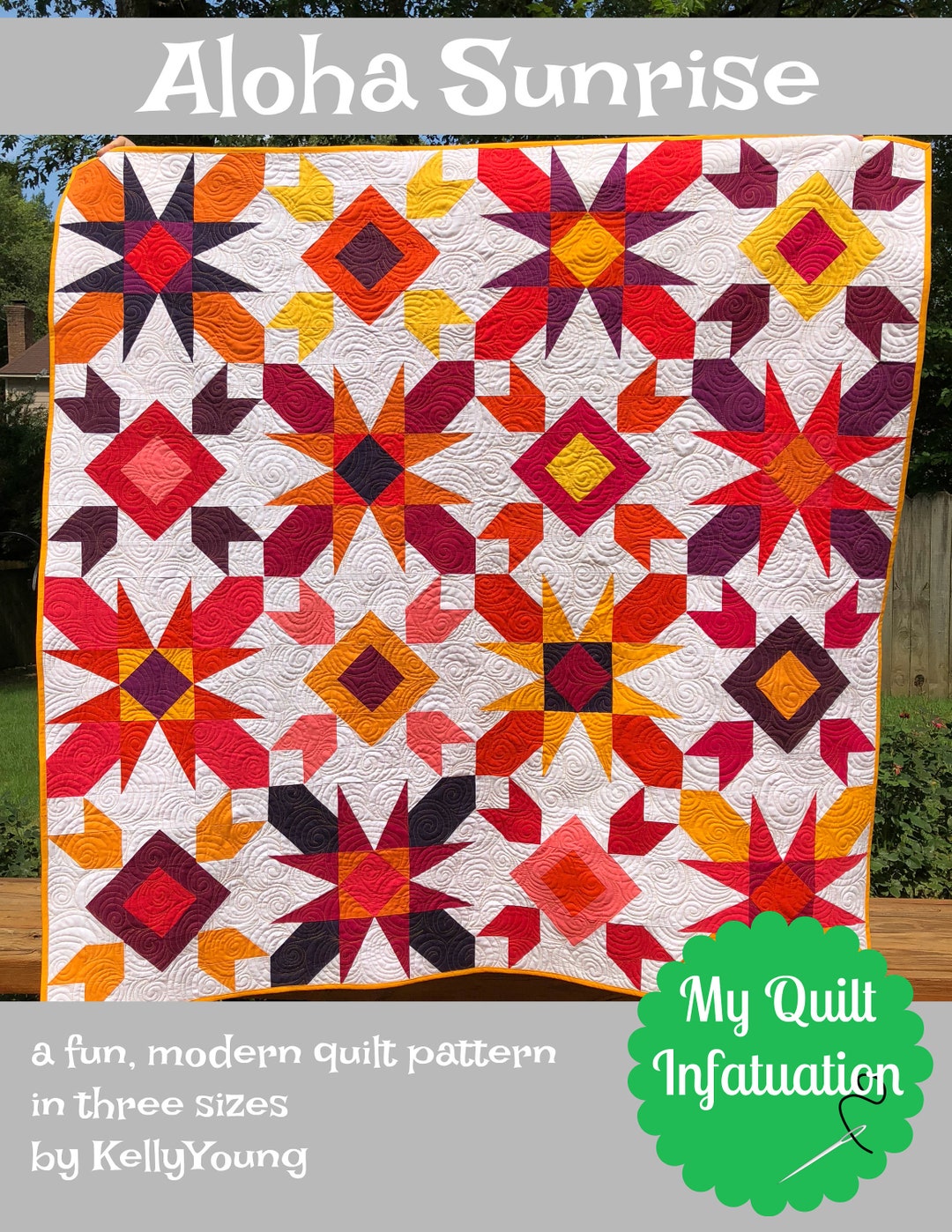 Aloha Sunrise Quilt Pattern - Etsy