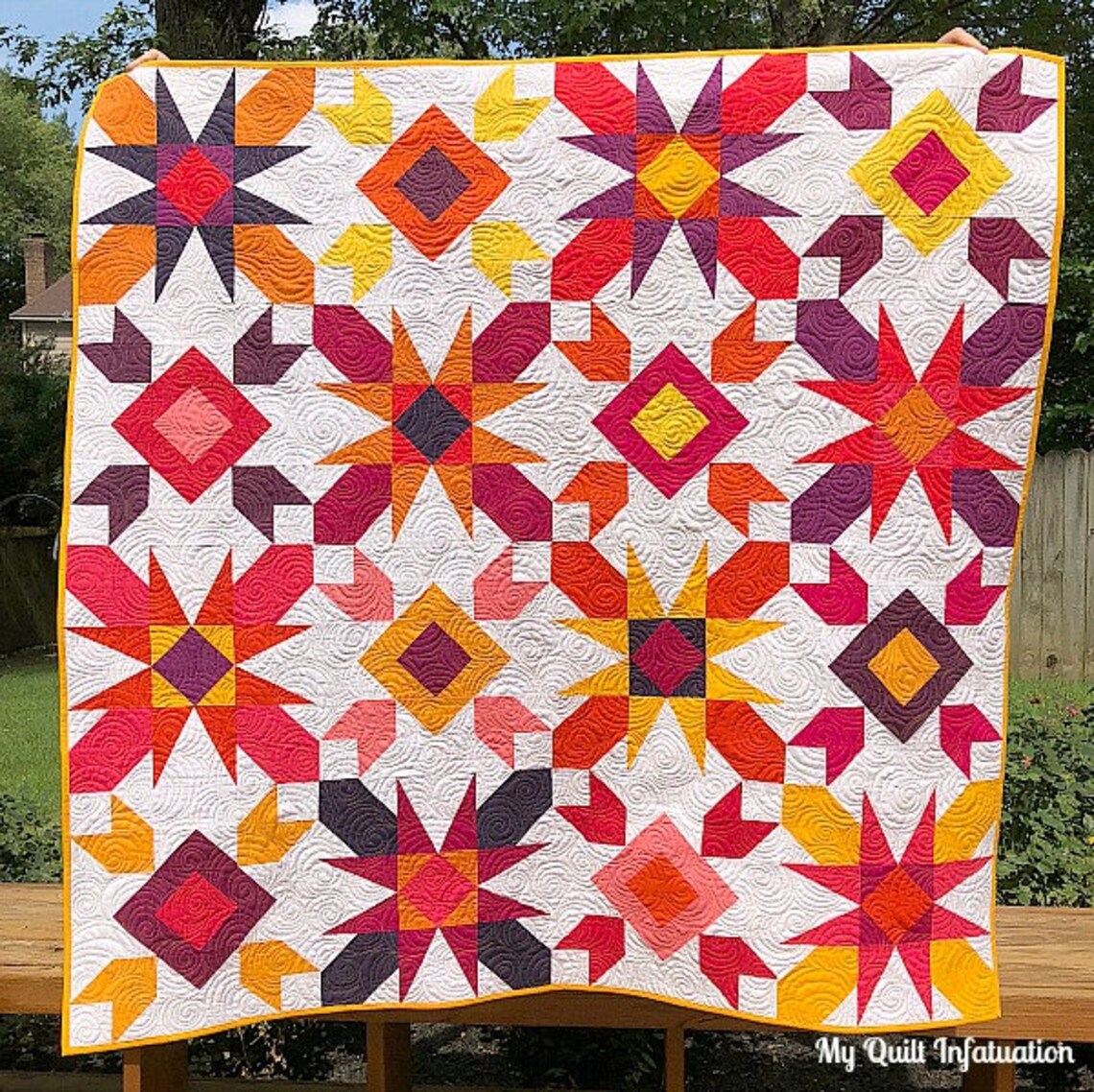 Aloha Sunrise Quilt Pattern - Etsy