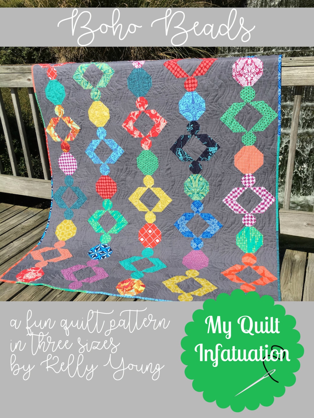 Boho Beads Quilt Pattern - Etsy