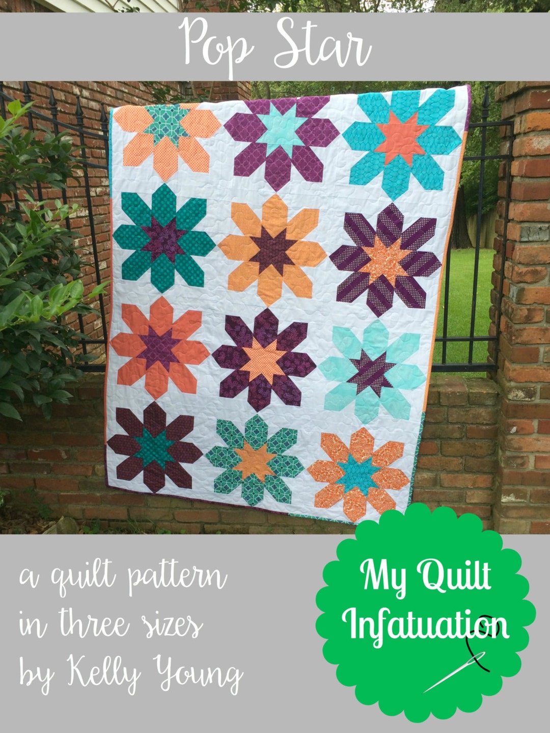 Pop Star Quilt Pattern - Etsy