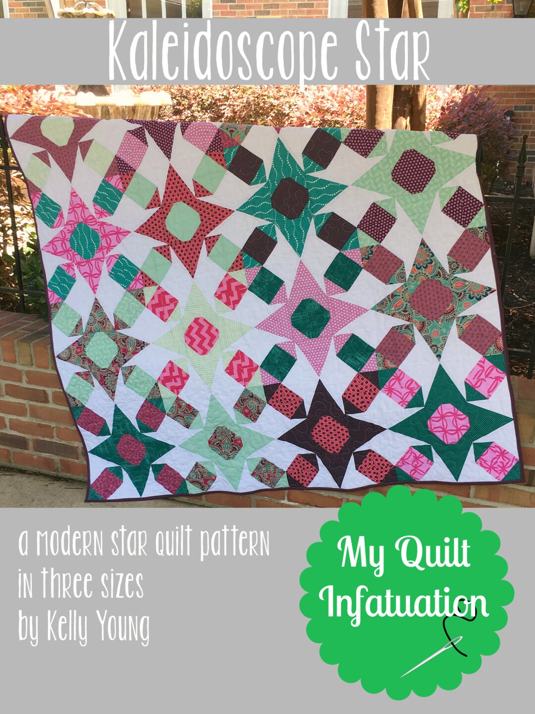 Kaleidoscope Star Quilt Pattern - Etsy