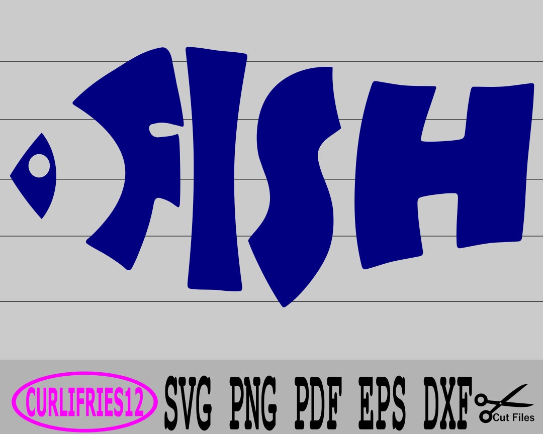 Vis SVG Blauwe Witte Vis SVG Vis in vorm van vis SVG - Etsy Nederland