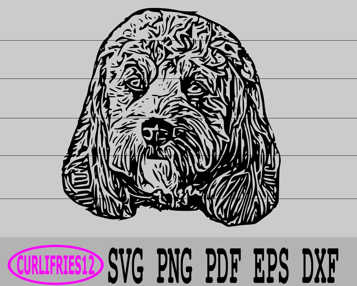 Cockapoo SVG | Dog SVG | Cricut Cut Files | Silohuette Cute Files ...