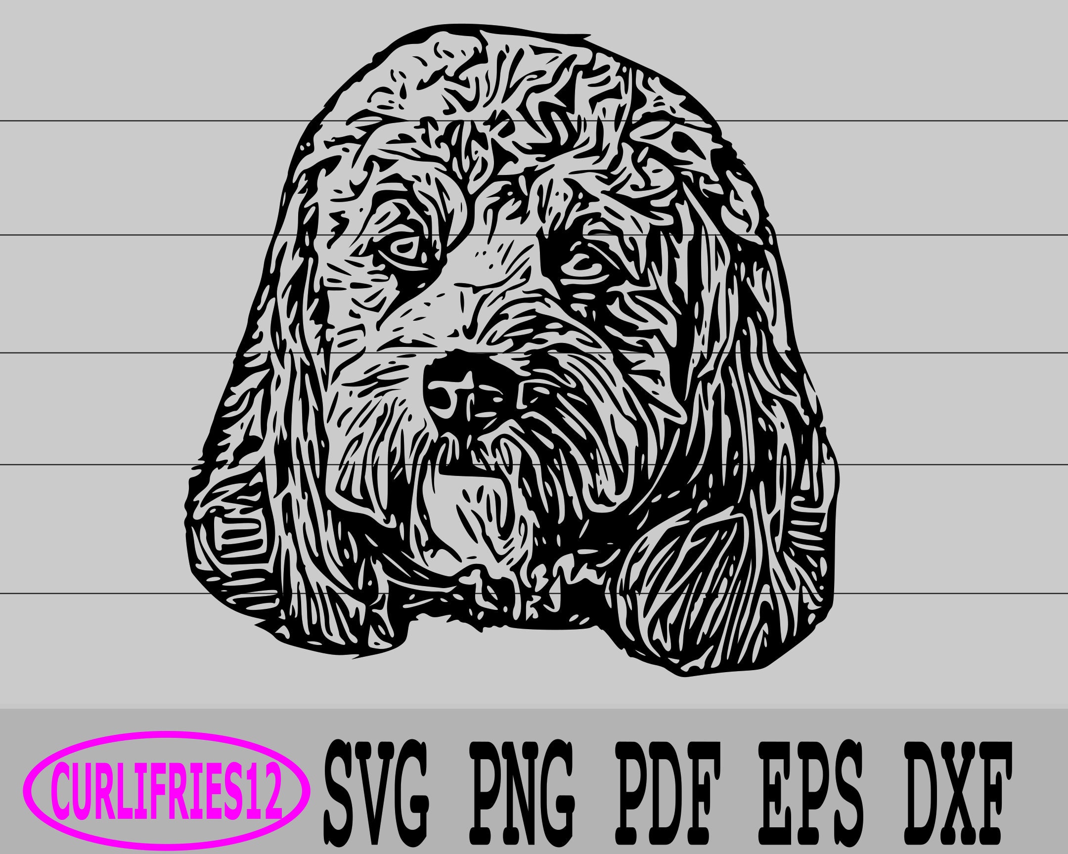 Cockapoo SVG | Dog SVG | Cricut Cut Files | Silohuette Cute Files ...