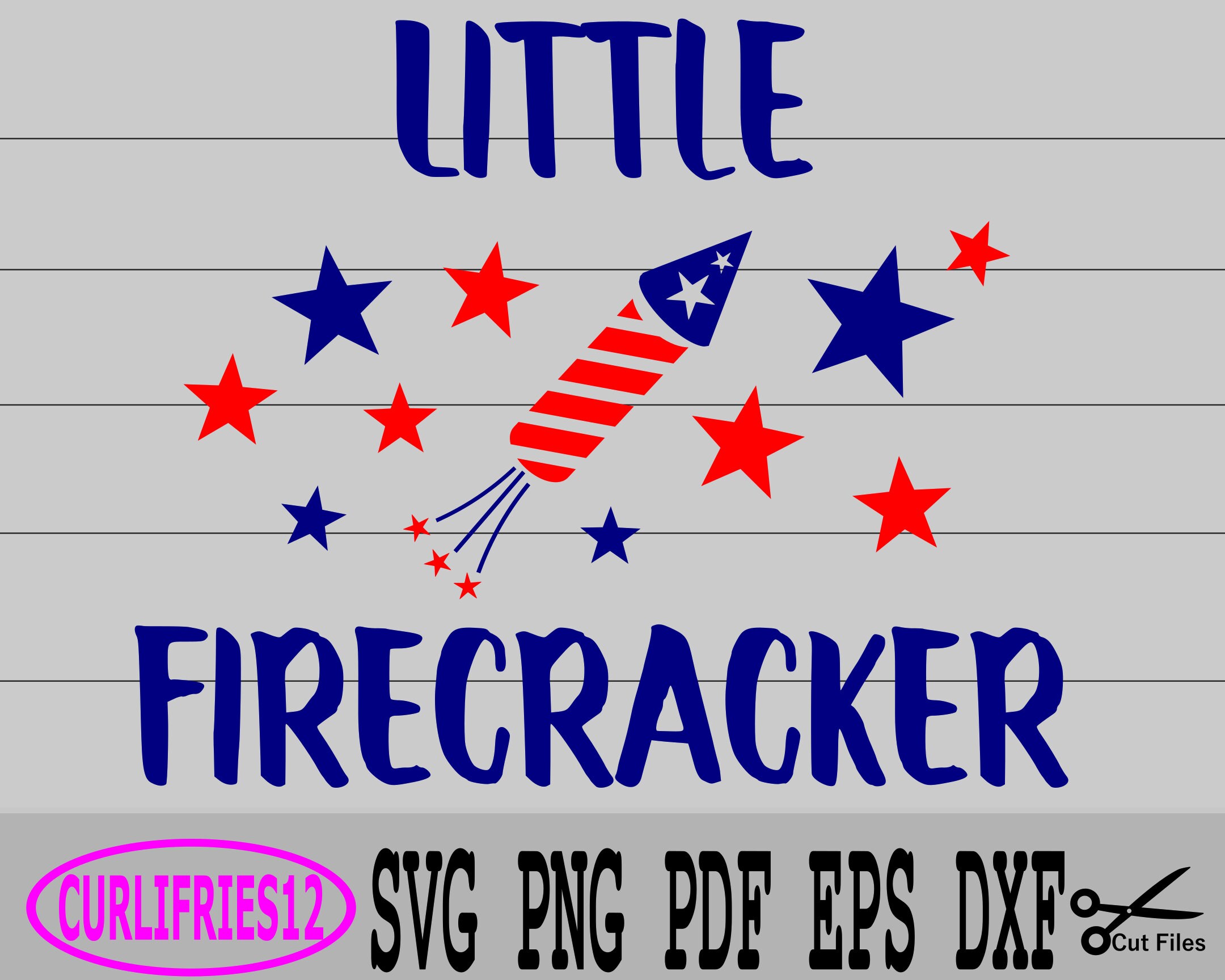 4th July SVG Little Firecracker SVG Independence Day SVG - Etsy
