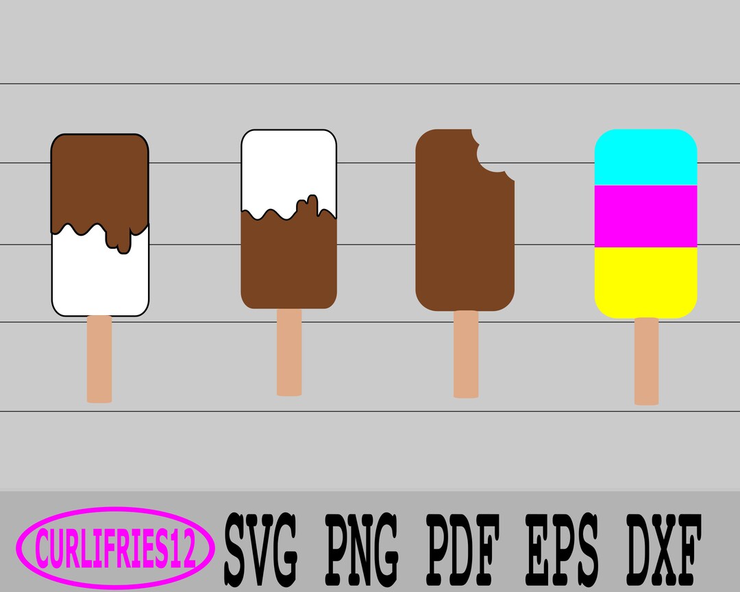 Popsicle Bundle SVG | Cricut Cut Files | Silhoutte Cut Files | PNG Clip ...