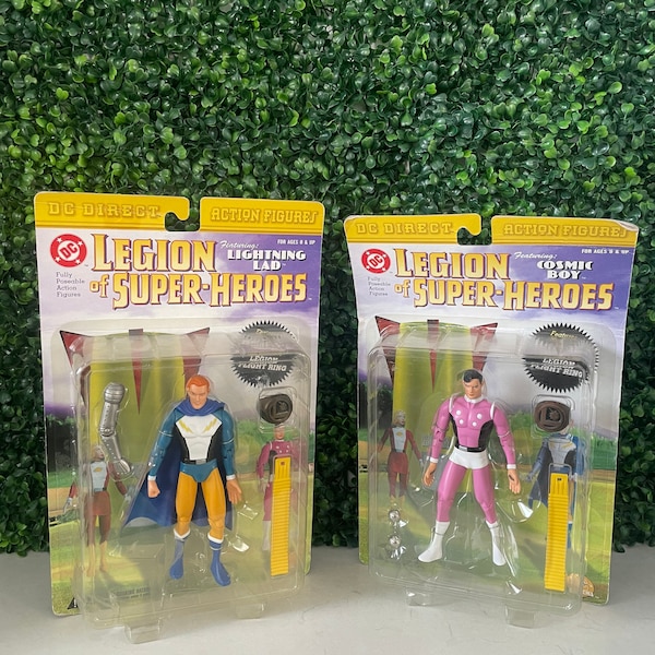 Legion of Superheroes Action Figures - Etsy