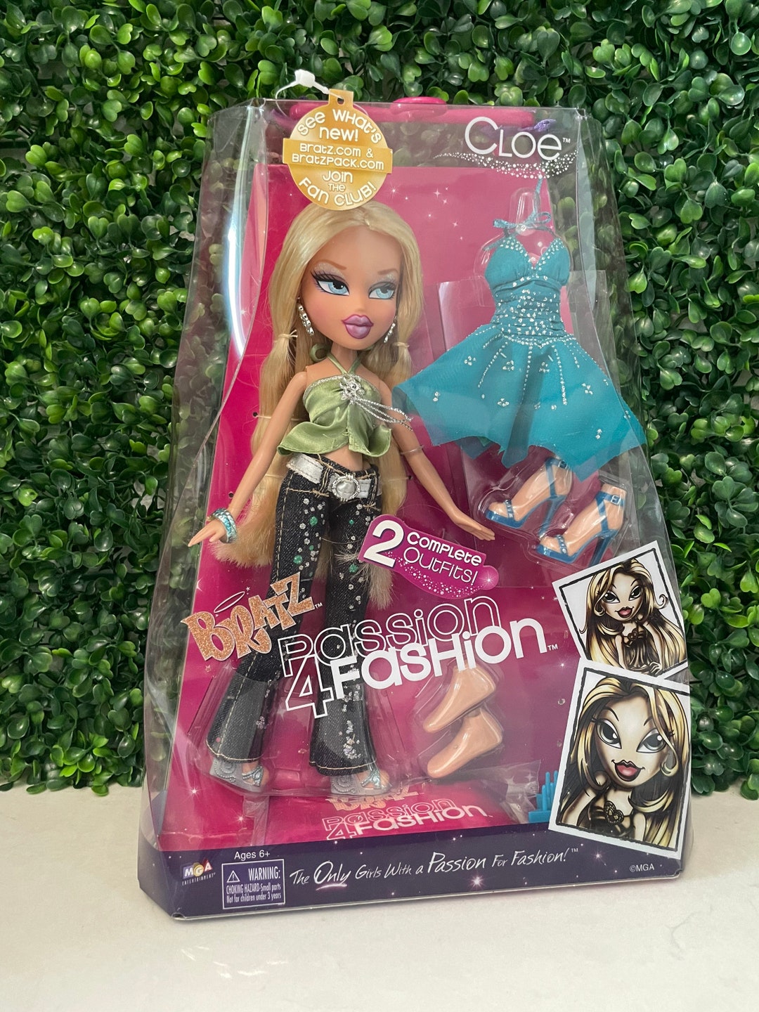 Bratz Passion 4 Fashion Dollcloe Doll With 2 Outfitsbrush - Etsy