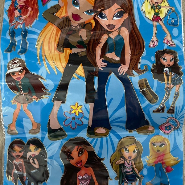 Bratz Doll Stickers - Etsy