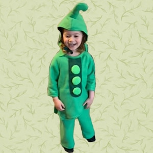 Pea Pod Costume Baby or Toddler - Etsy