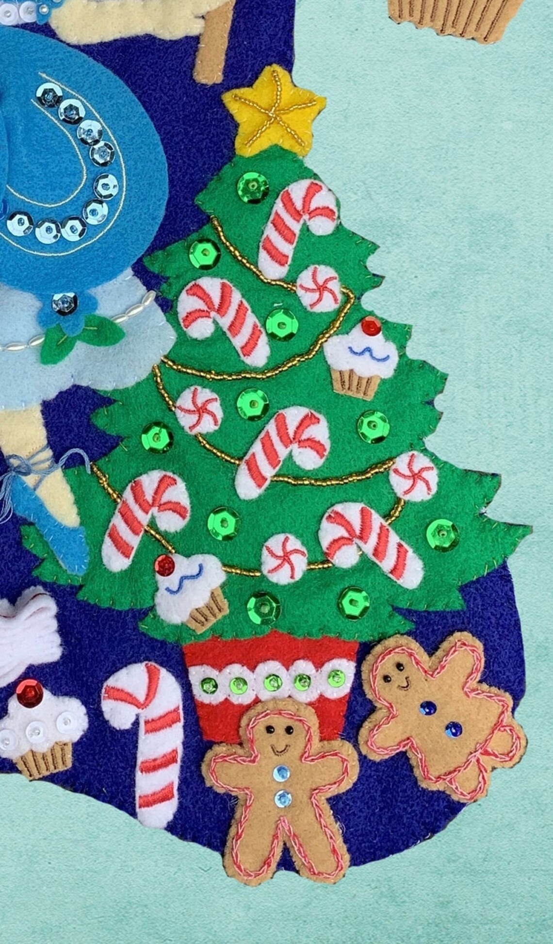 Fairy Stocking Finished and Fully Lined Personalized Felt | Etsy