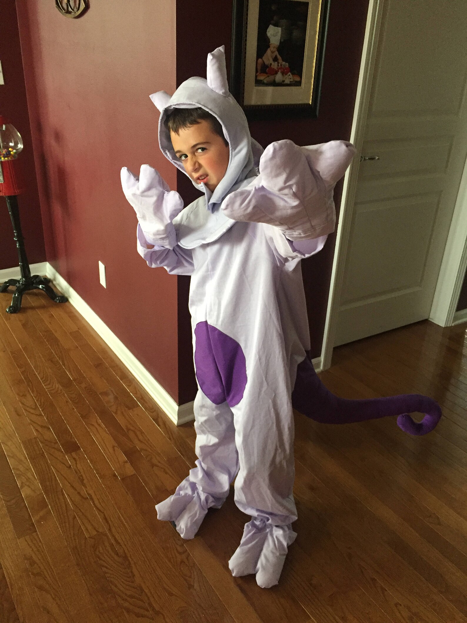 Pokemon Mewtwo Mew Two Costume Child Sizes 4to8 - Etsy