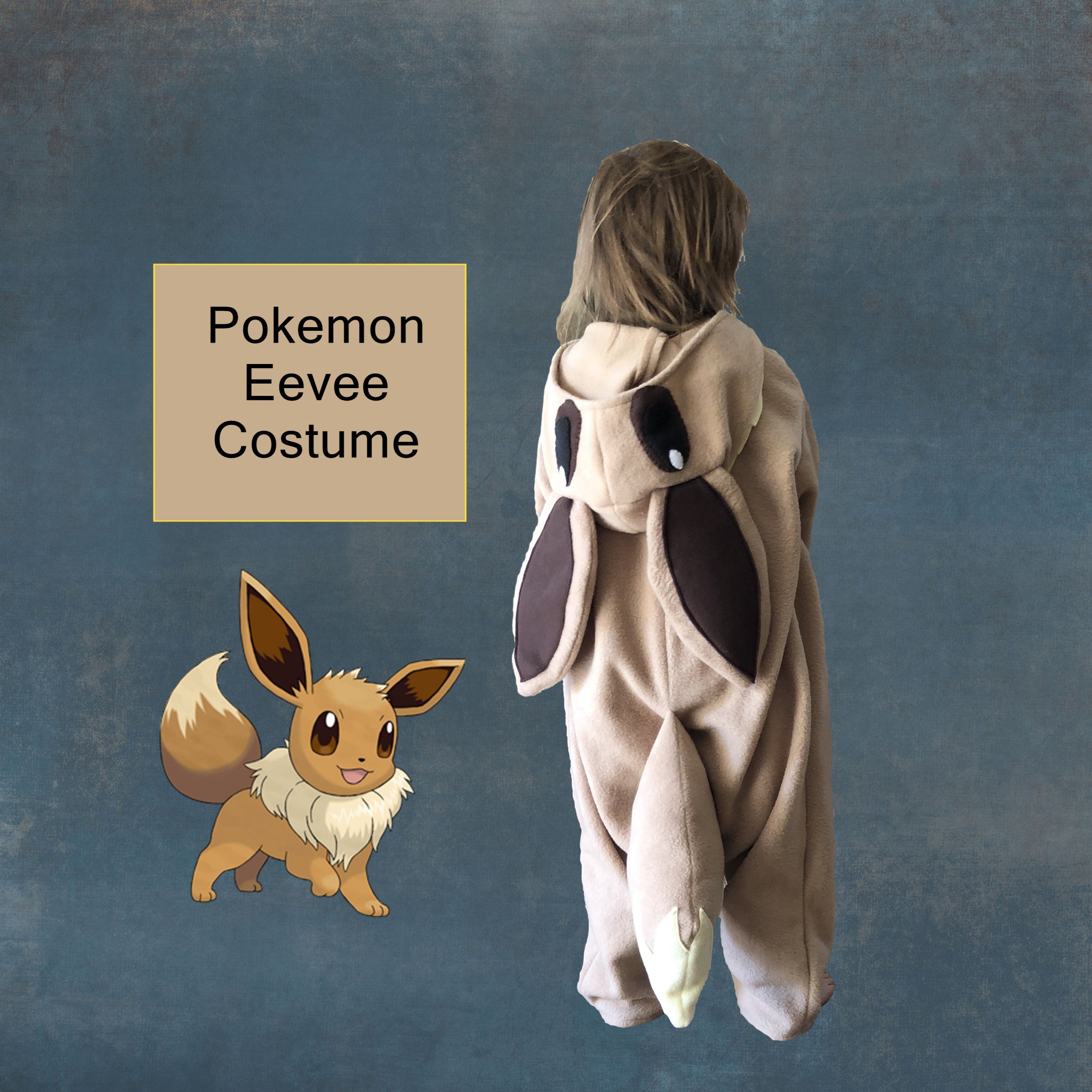 Pokemon Eevee Costume Custom-made Child Sized | Etsy