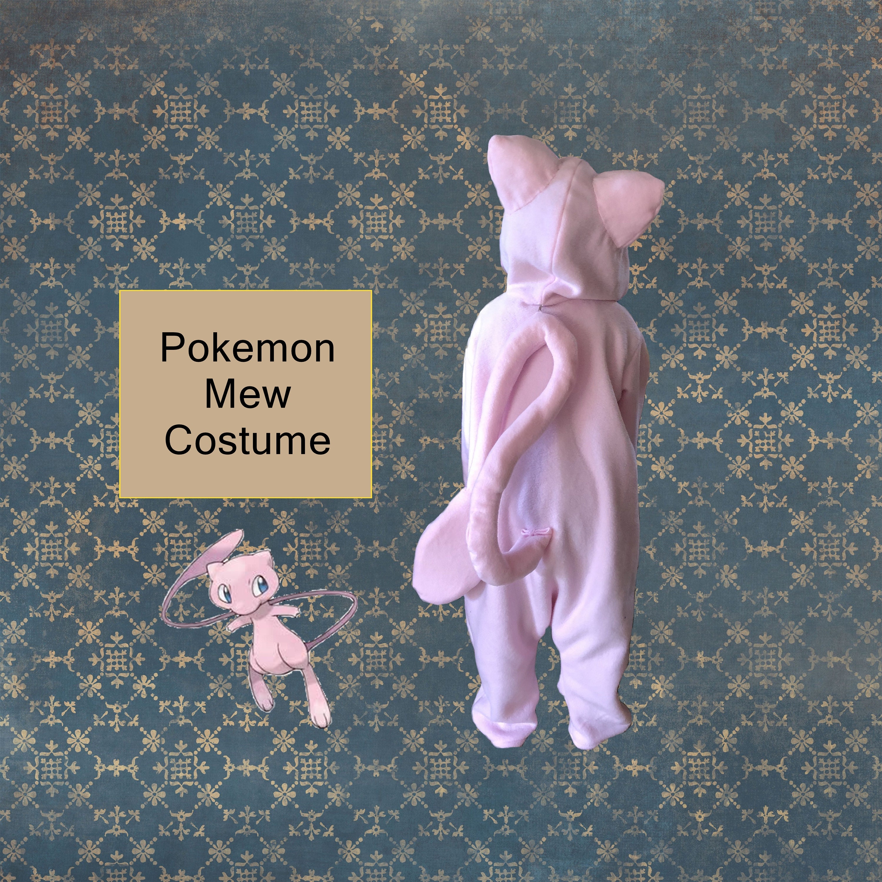 Pokemon Mew Costume Custom-made Child Sized - Etsy Pokemon Mew Costume Custom-made Child Sized - Etsy
