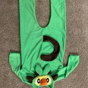Pokemon Grookey Costume Custom-made Child Sized - Etsy