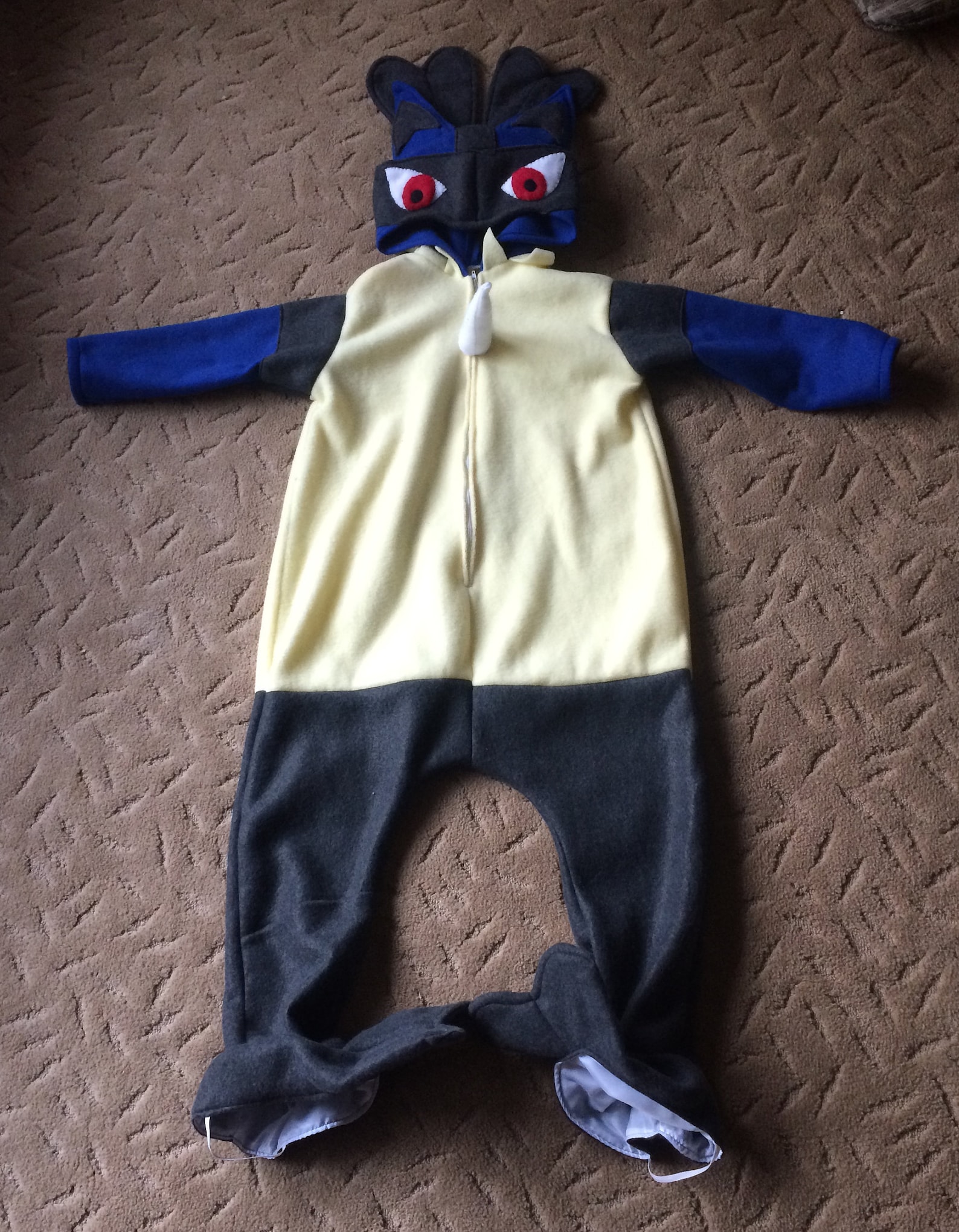 Pokemon Lucario Costume Child - Etsy Canada