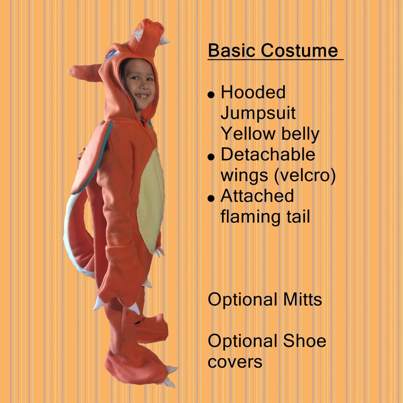 Pokemon Charizard Costume Child - Etsy