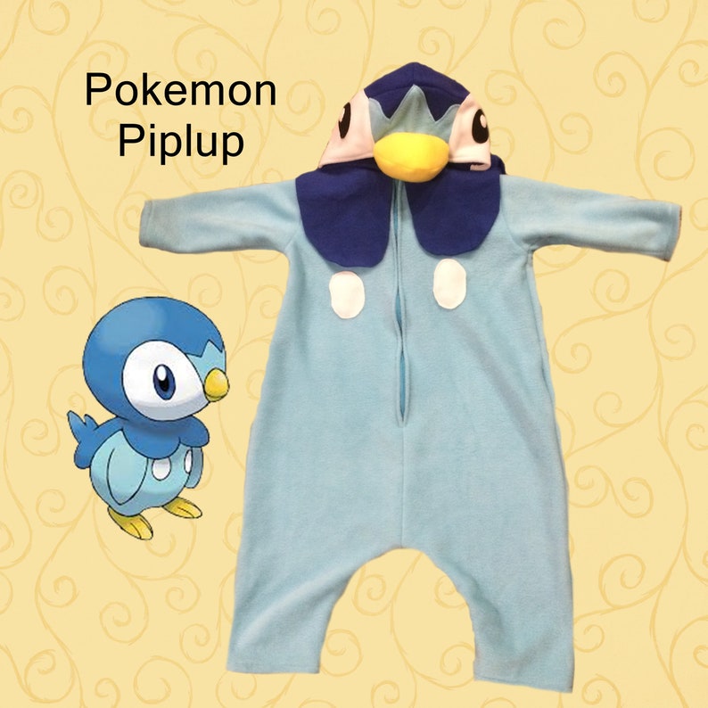 Pokemon Piplup Costume Custom-made Child Sized | Etsy Pokemon Piplup Costume Custom-made Child Sized | Etsy