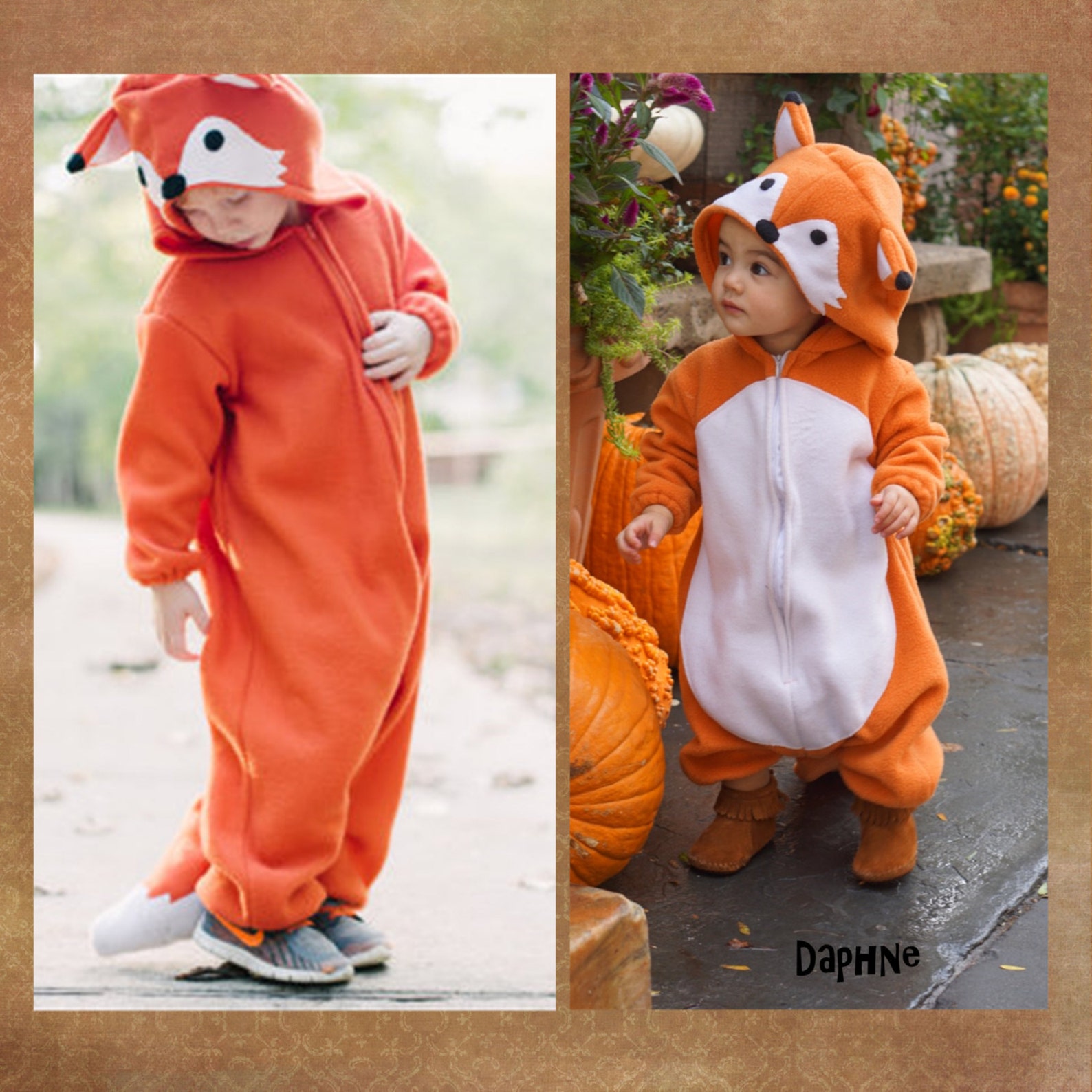 Fox Costume for Baby Toddler Child - Etsy