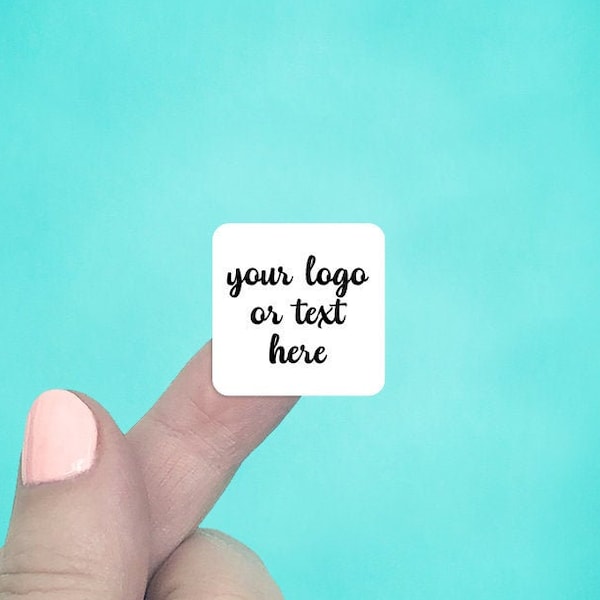 1x1 Custom Stickers - Etsy