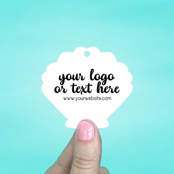 Seashell Tags - Etsy