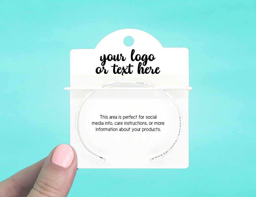 Cuff Bracelet Cards 3x3.5 assembled Set of 28 Custom Cuff Bracelet ...