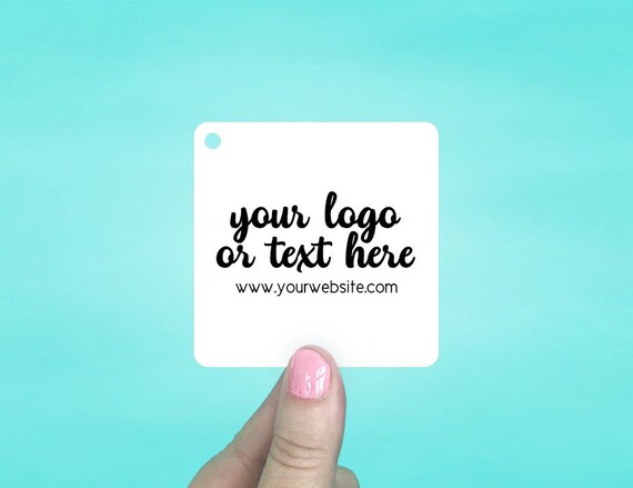 Custom Hang Tags With Your Logo Price Tags Custom Product - Etsy