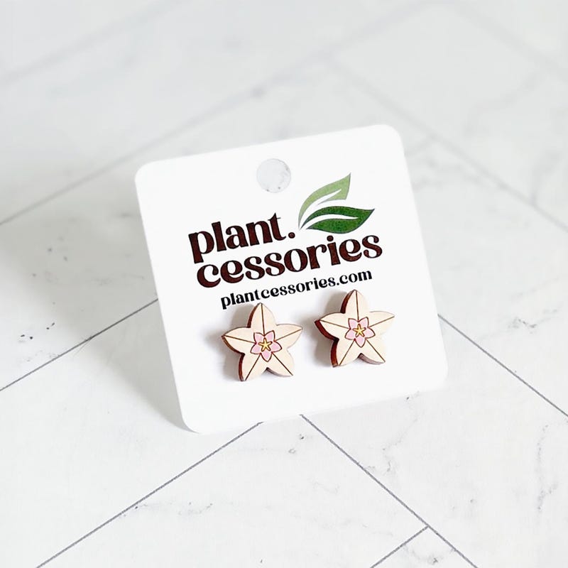 Earring Cards Square - Etsy