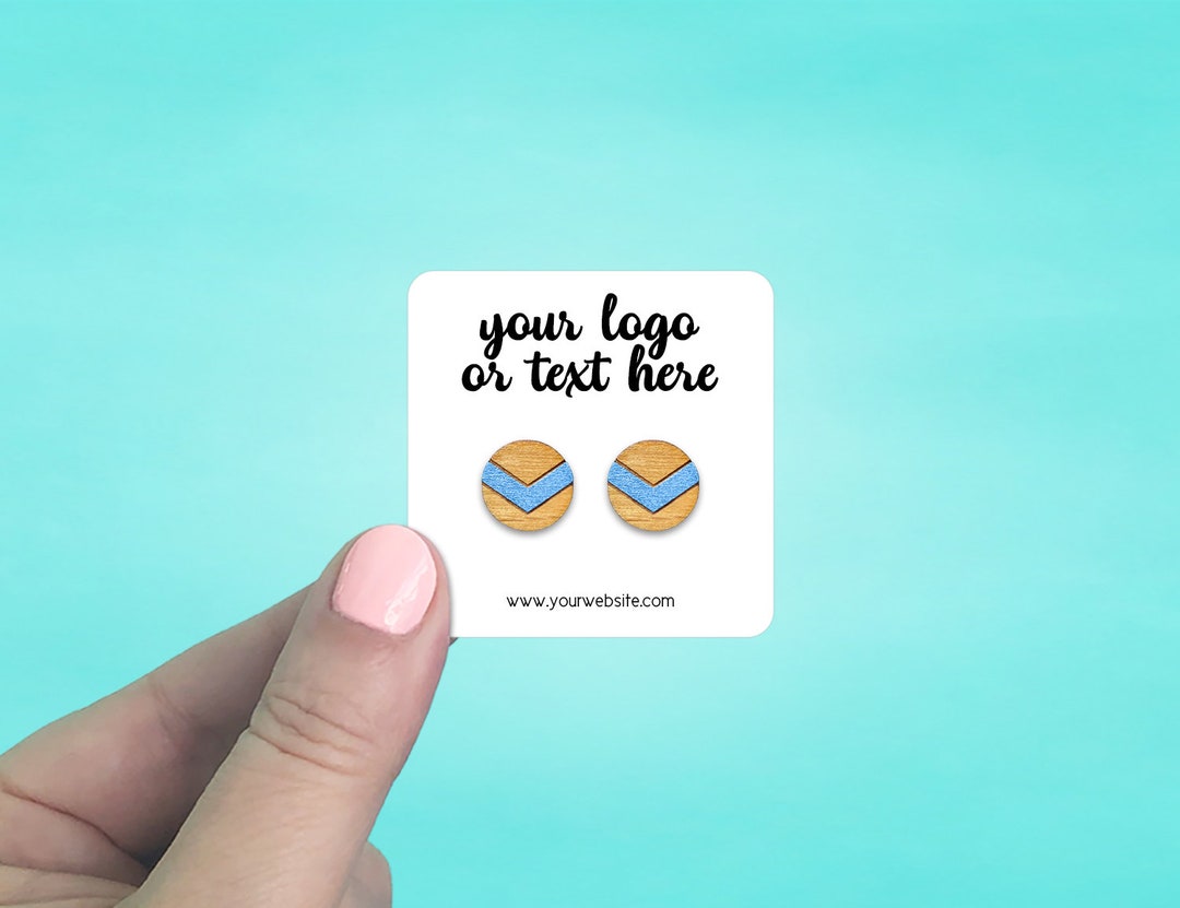 Earring Cards, 2 X 2 115 Qty, Custom Earring Cards, Personalized ...
