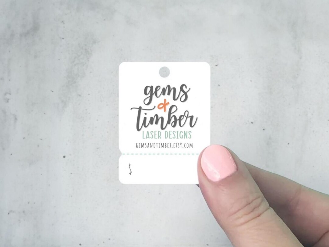 Hang Tags | Set of 105 1.5 X 2" Tear off Price Tags | Hang Tags ...