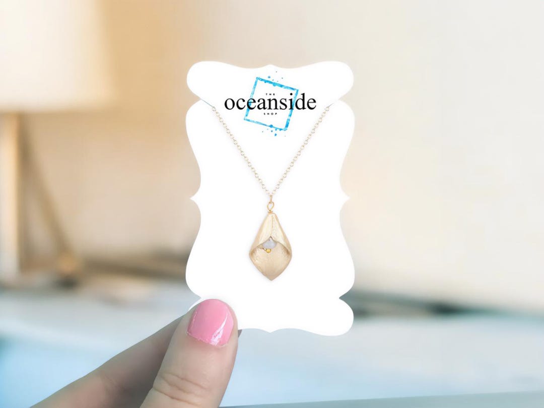 Necklace Cards 2 X 3.25" Set of 75, Custom Necklace Display Cards ...