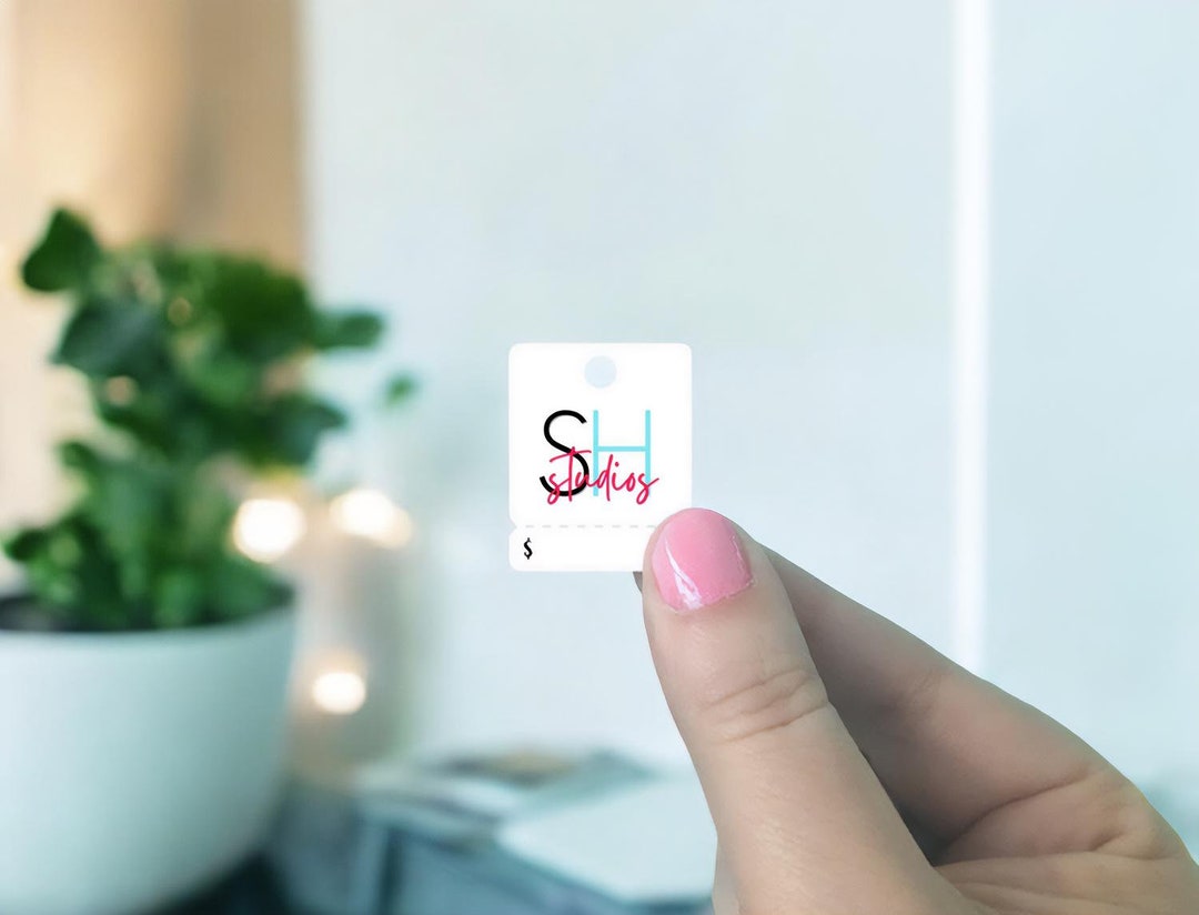 Hang Tags | Set of 95 1 X 1.25" Tear off Tab | Hang Tags | Custom Tags ...