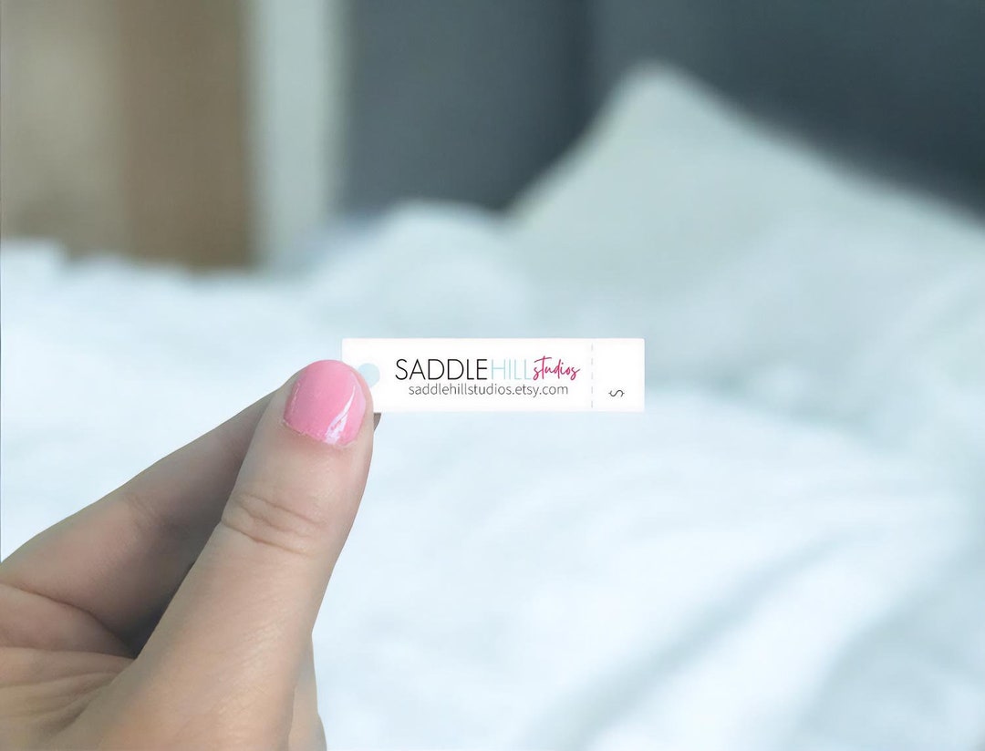 Hang Tags Set of 210 2 X 0.5 Tear off Tab Custom Tear-off Price Tags ...