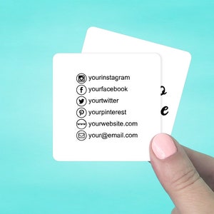 Social Media Cards | Custom Business Cards | Mommy Calling Cards ...