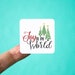 Thank You Labels Square Shape Thank You Stickers Shop Supplies Shipping ...