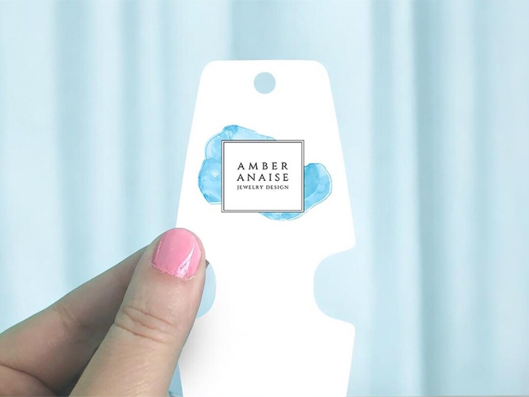 Standard Fold Over Tags | 2x5" | Set of 45 | Necklace Tags | Bracelet ...