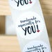 Handmade for You Stickers 1.5 Circle Stickers Thank - Etsy