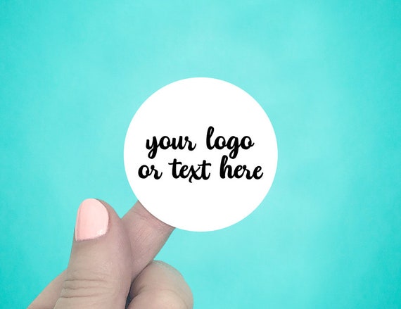 Custom Stickers Custom Labels 2 Circle Stickers - Etsy