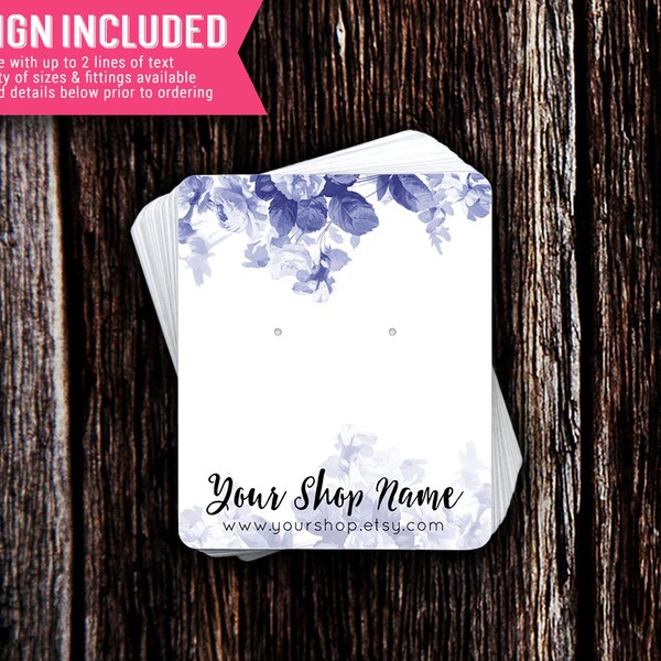 Brooch Display Card - Etsy