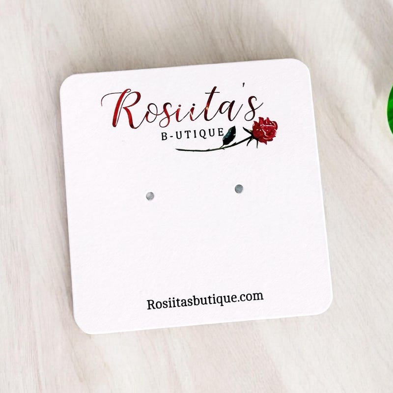 Earring Cards - Etsy