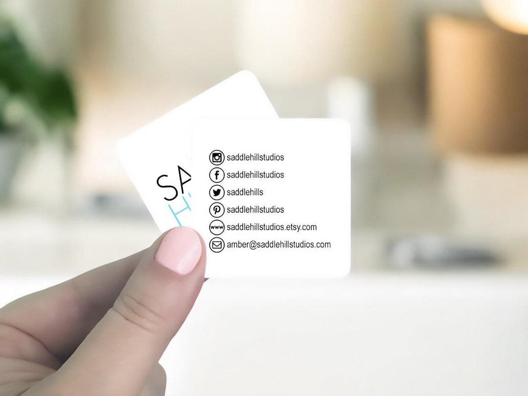 Social Media Cards | Custom Business Cards | Mommy Calling Cards ...