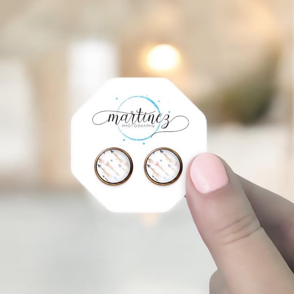 Octagon Earrings - Etsy Canada