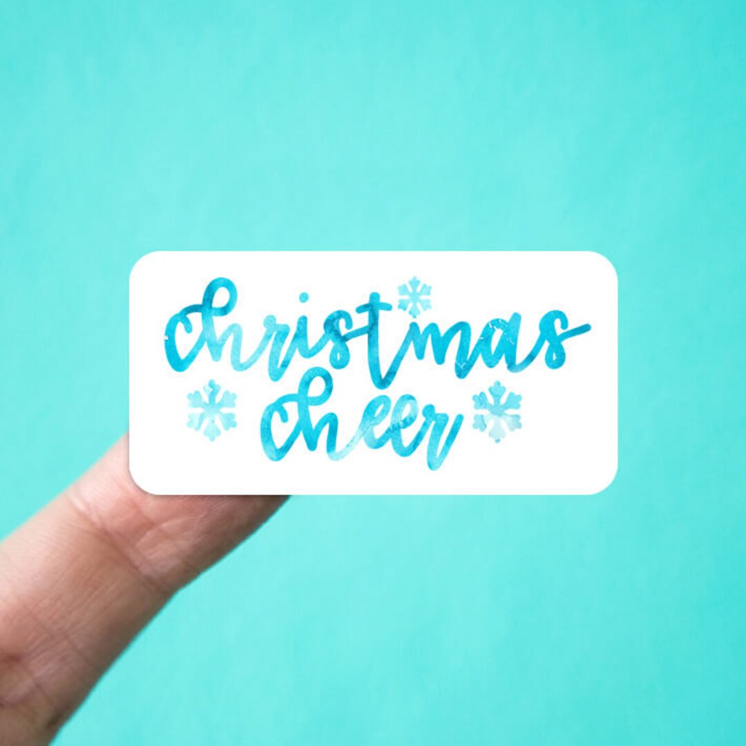 Christmas Stickers | Envelope Stickers | Holiday Stickers | Packaging ...