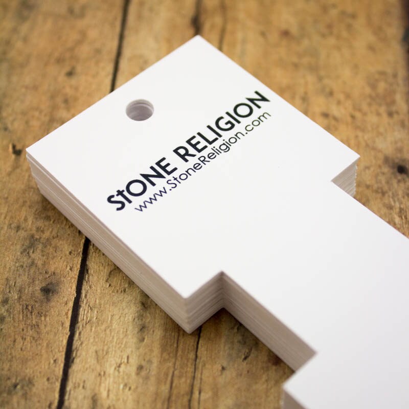 Square Fold Over Tags Necklace Tags Bracelet Tags | Etsy