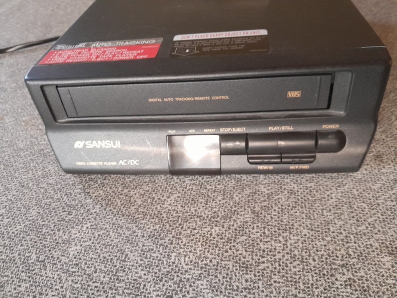 Sansui Compact VCR VHS Player/recorder VCP-1505 Video Tape - Etsy