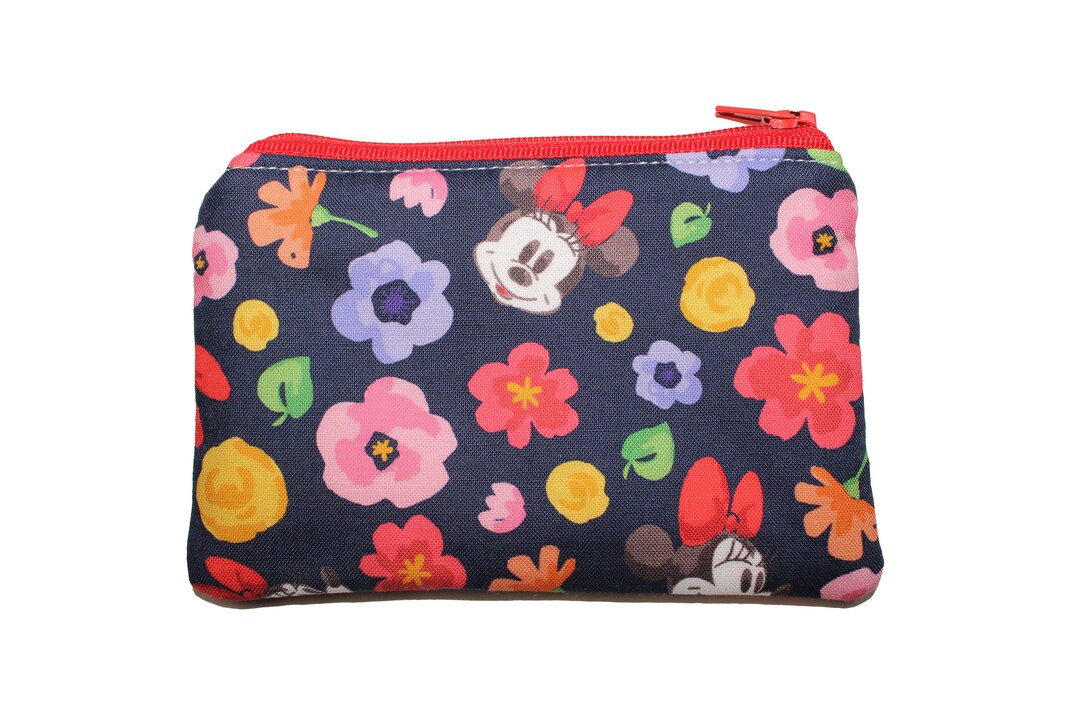 Minnie Floral Coin Purse - Etsy