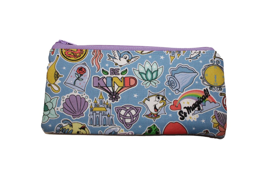 Disney Princess Sticker Print Allison Pouch - Etsy